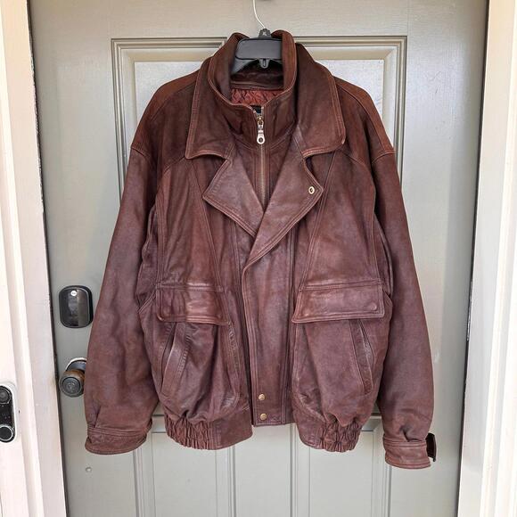 Wilsons Leather | Jackets & Coats | Vintage Wilsons Adventure Bound ...